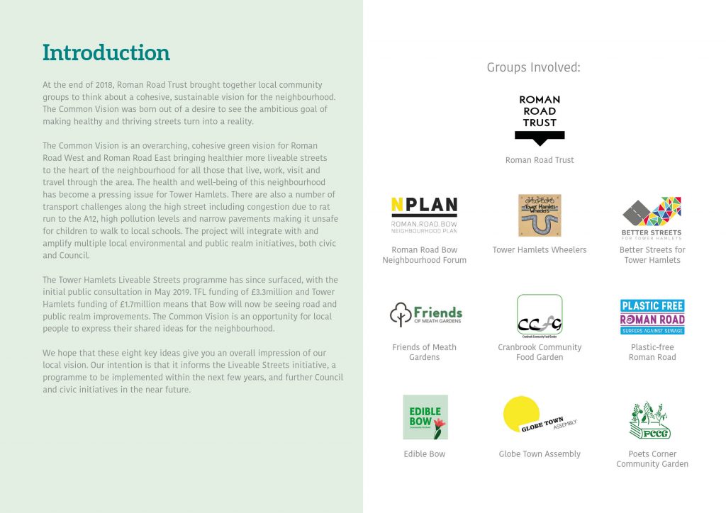 Roman Road Common Vision - Roman Road Trust